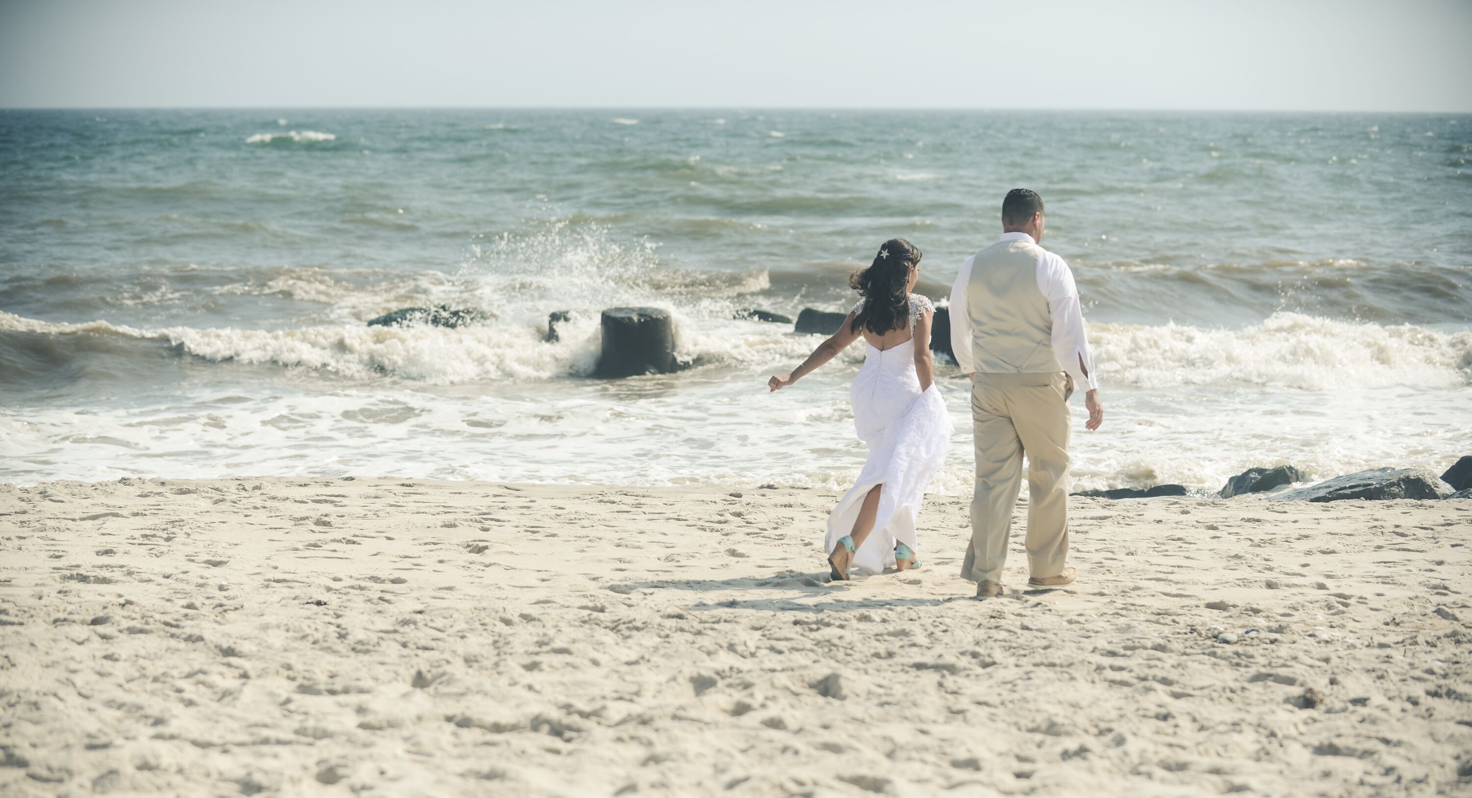 Fire Island Beach Wedding Setting