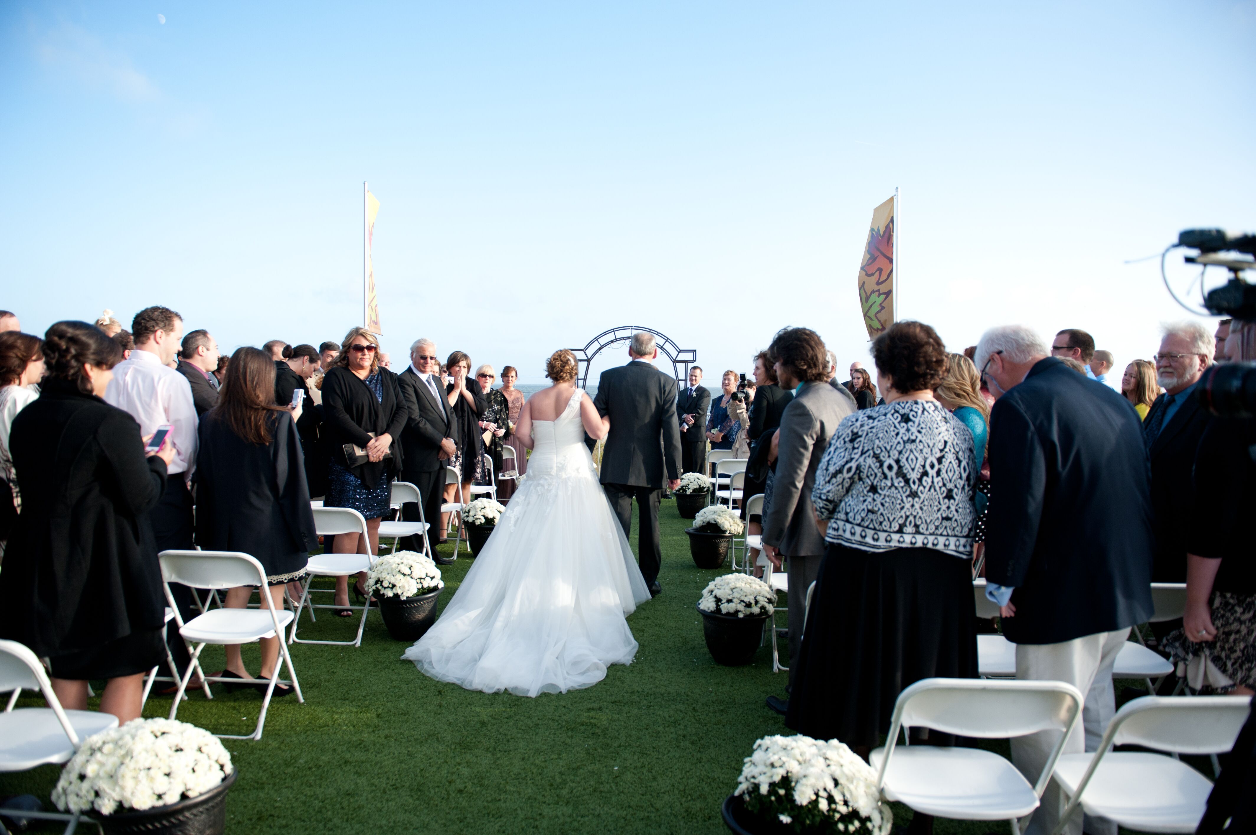 Outdoor Ceremony at the Grand Hotel