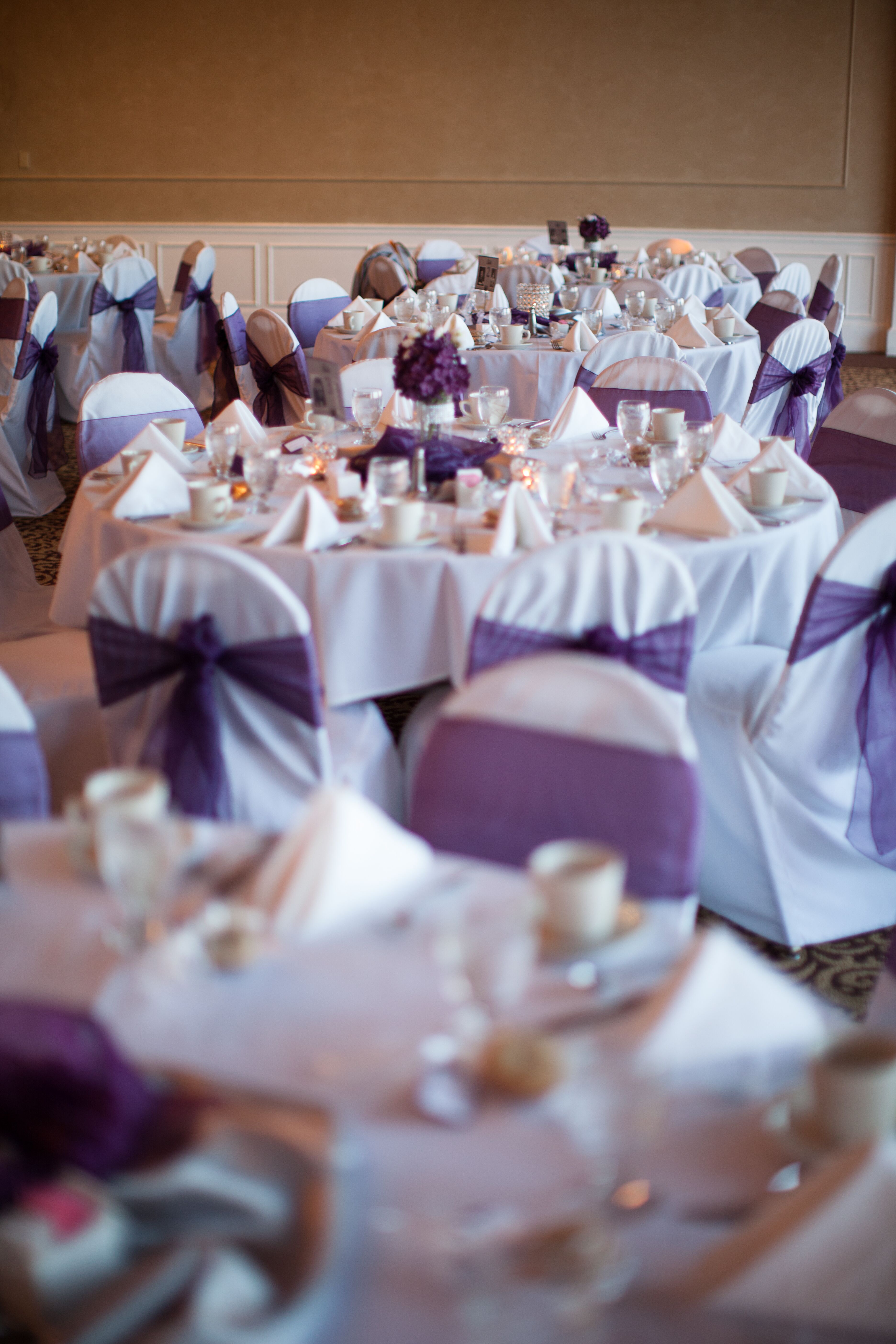 White, Purple Reception in St. Charles