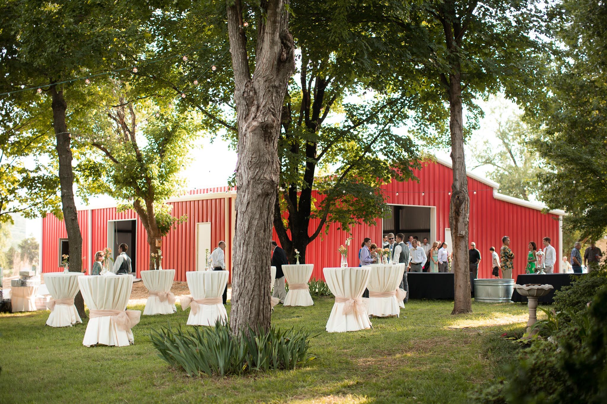 Red Barn Backyard Cocktail Hour