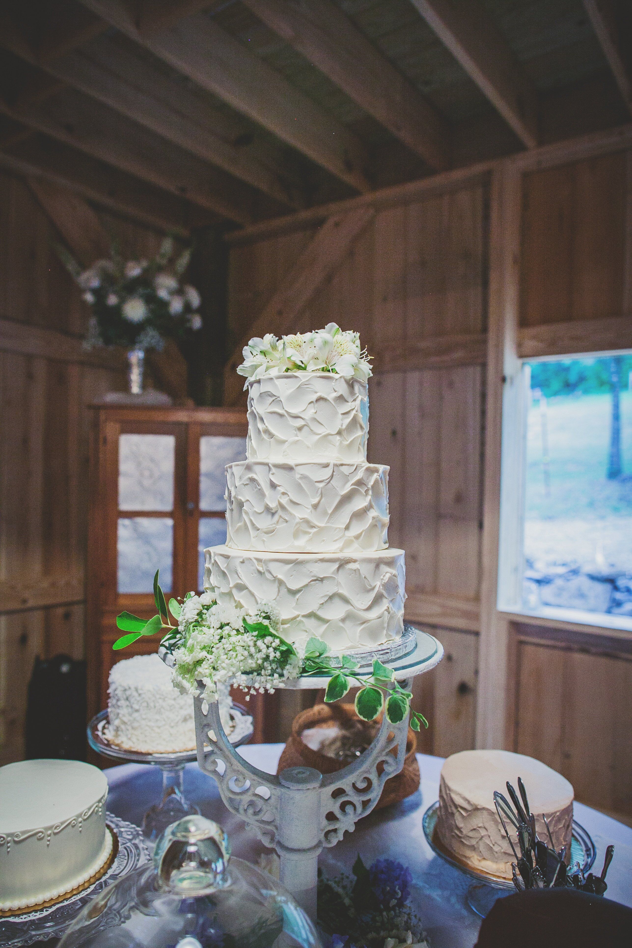 Rustic Buttercream Cake