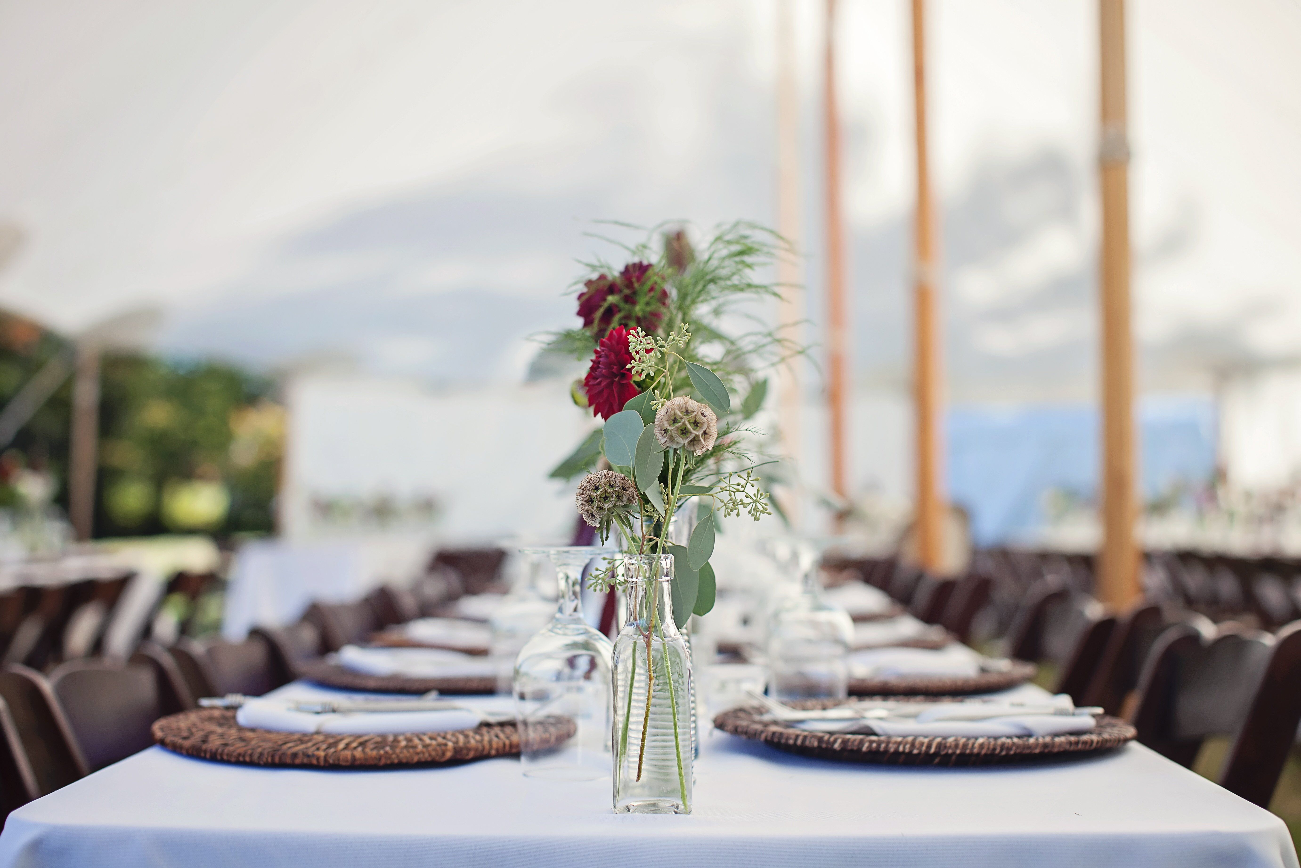 Rustic Reception Decor