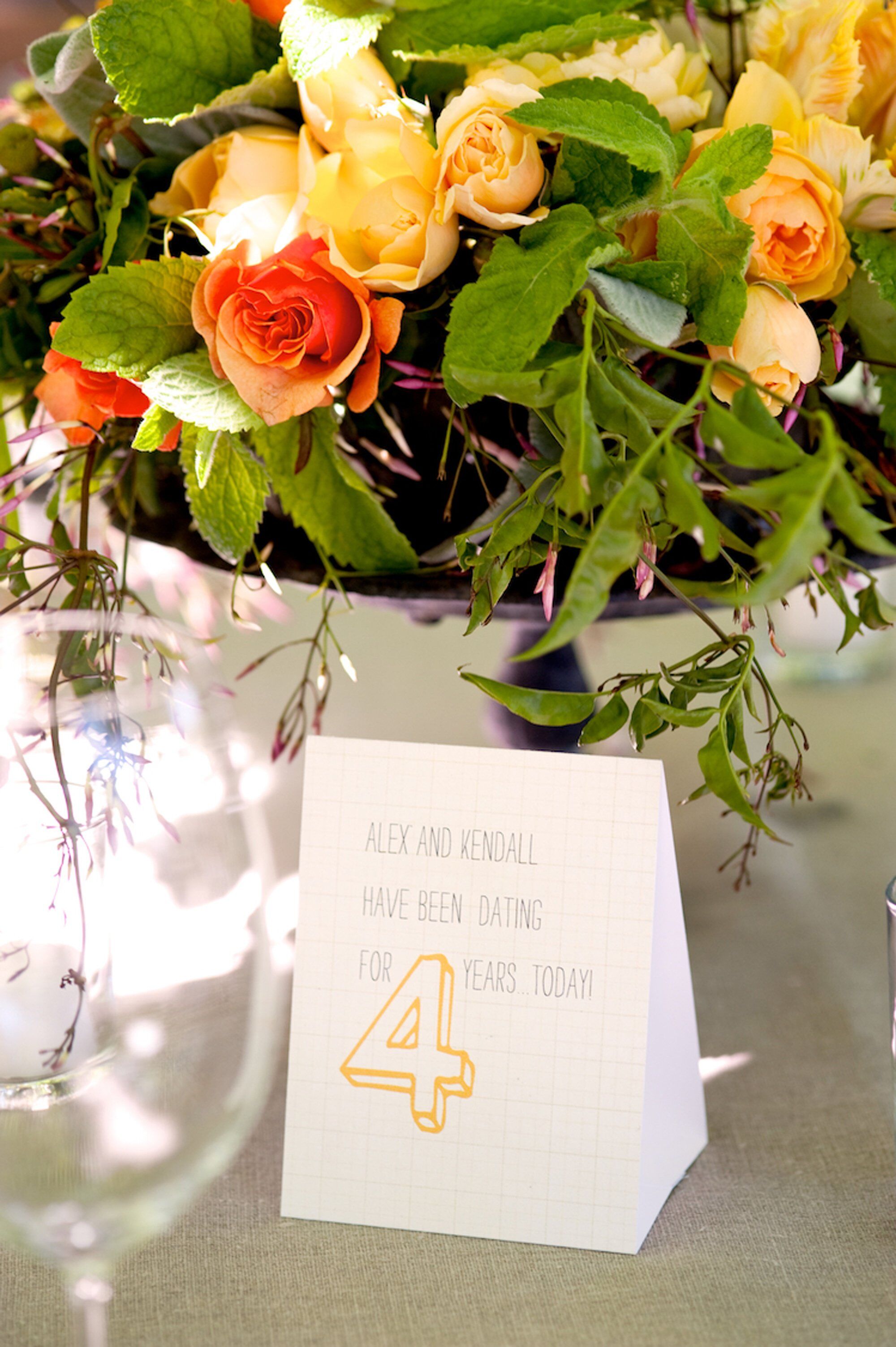 Vintage Style Table Numbers