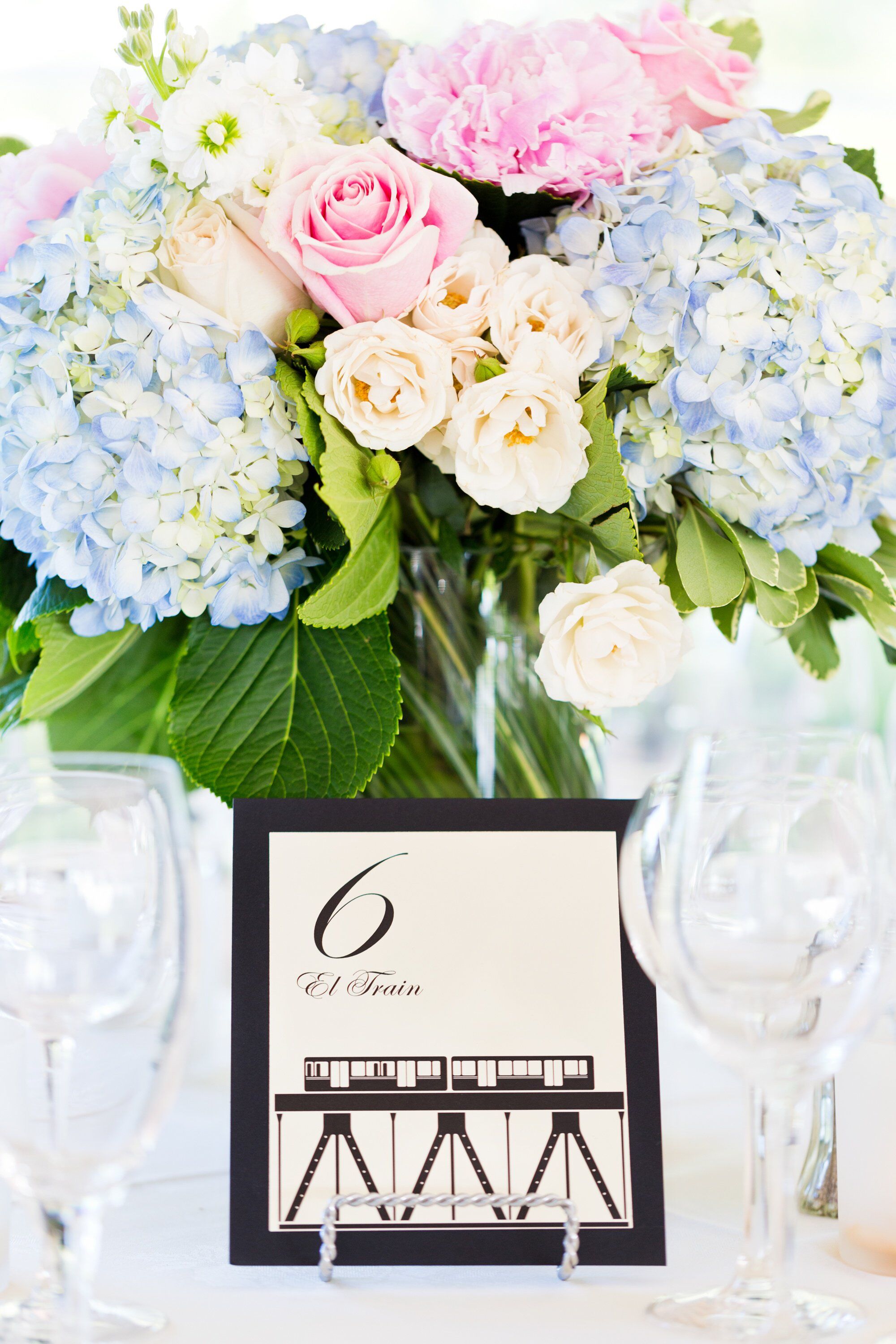 Reception Table Names