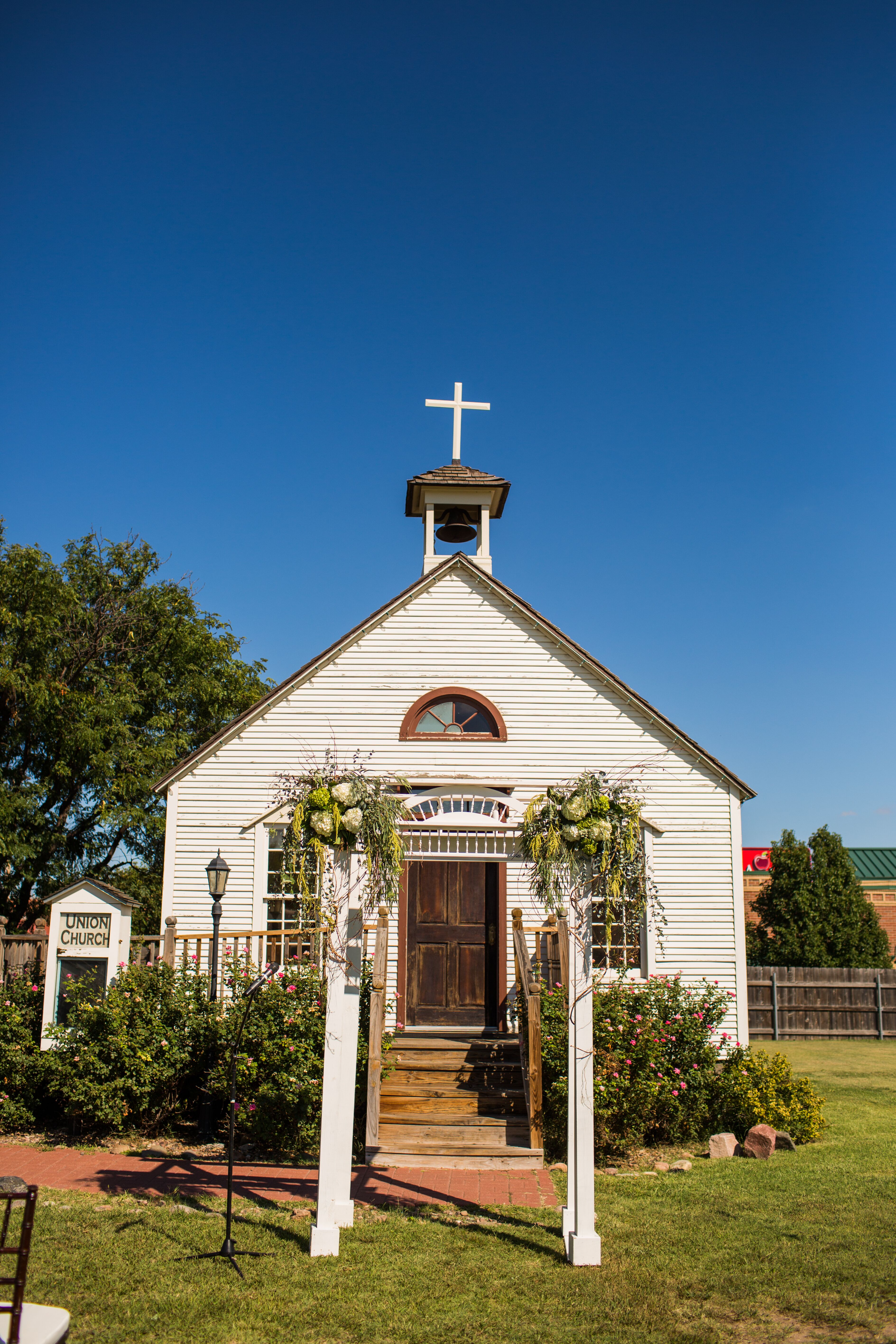 Boot Hill Museum Vintage Chapel Backdrop