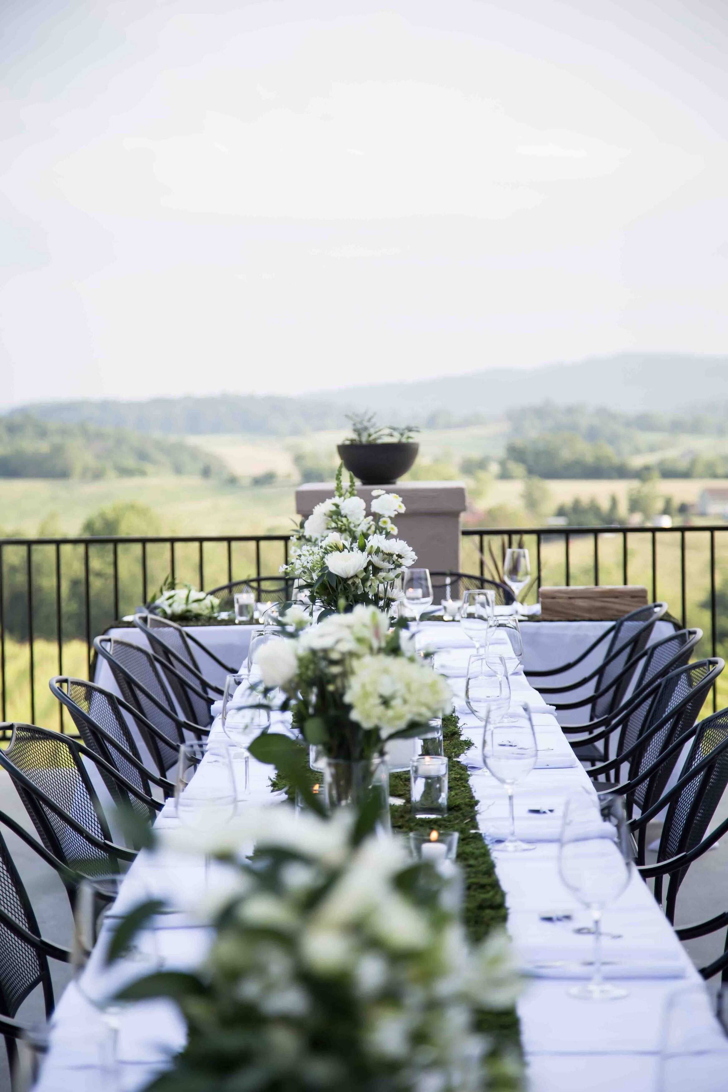 Sophisticated Outdoor Reception