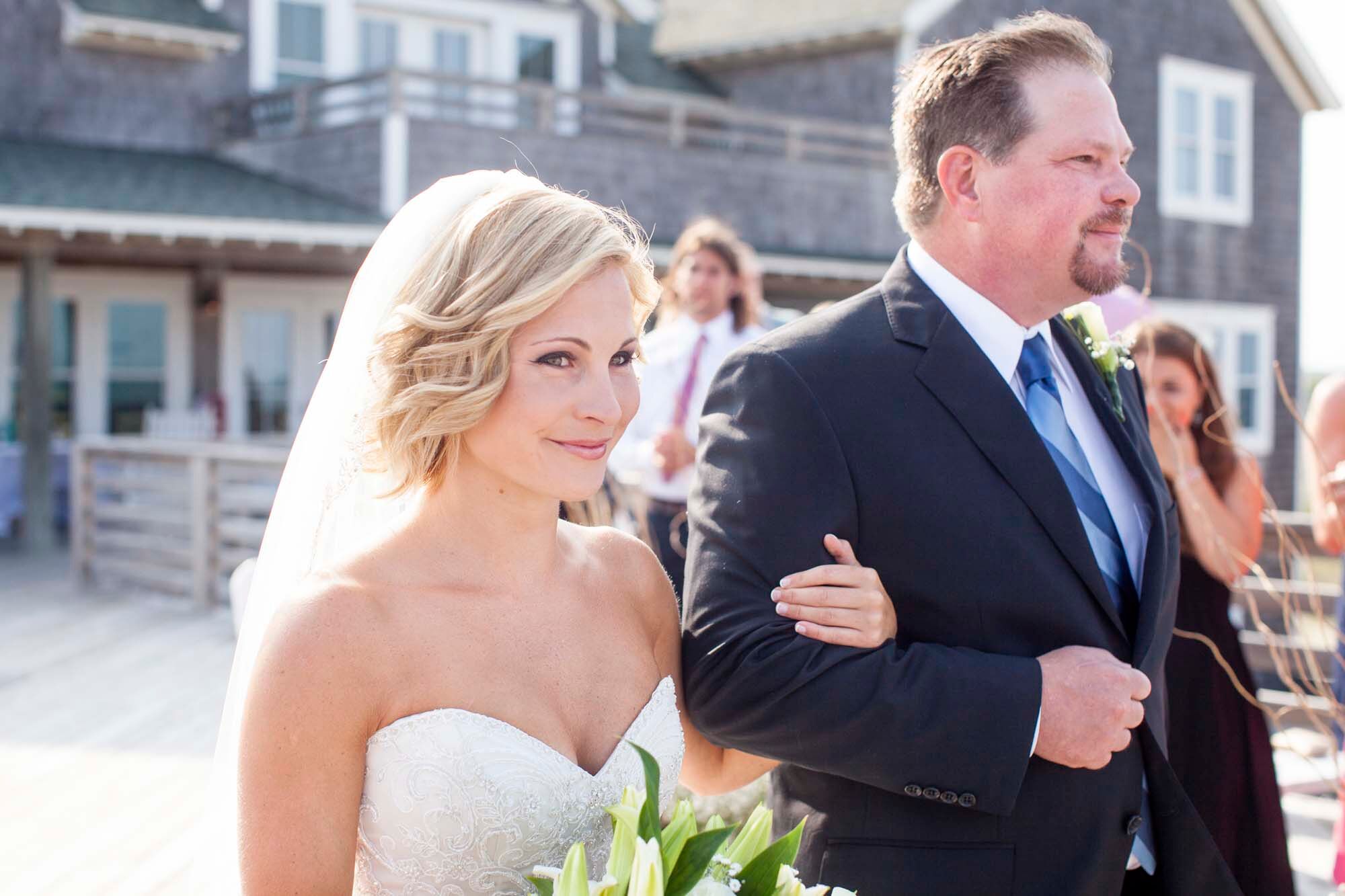 Ceremony Processional at Corova Beach