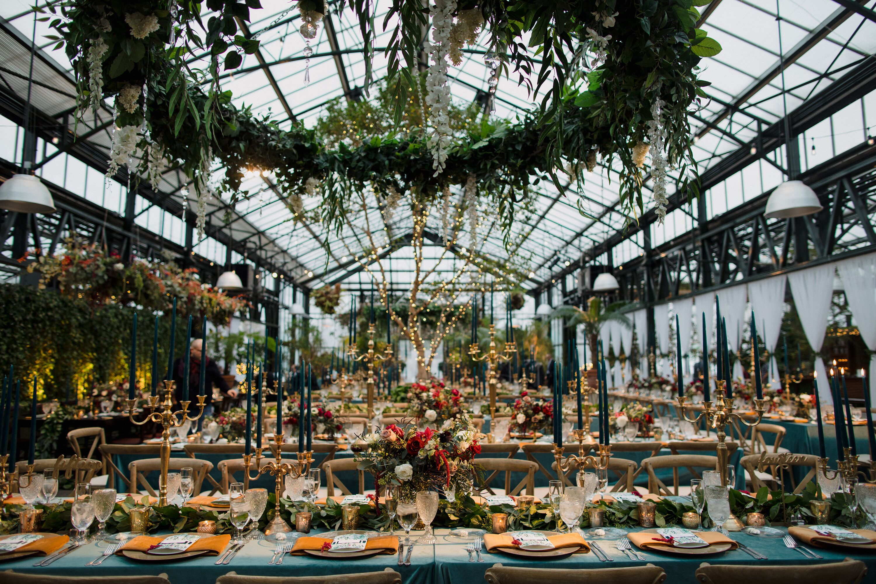 Gorgeous Greenhouse Winter Wedding