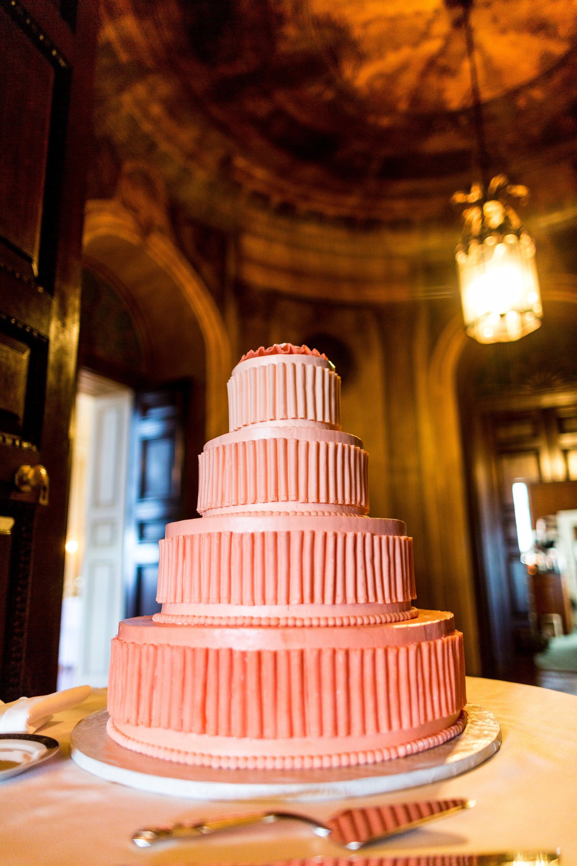 Textured Pink Cake