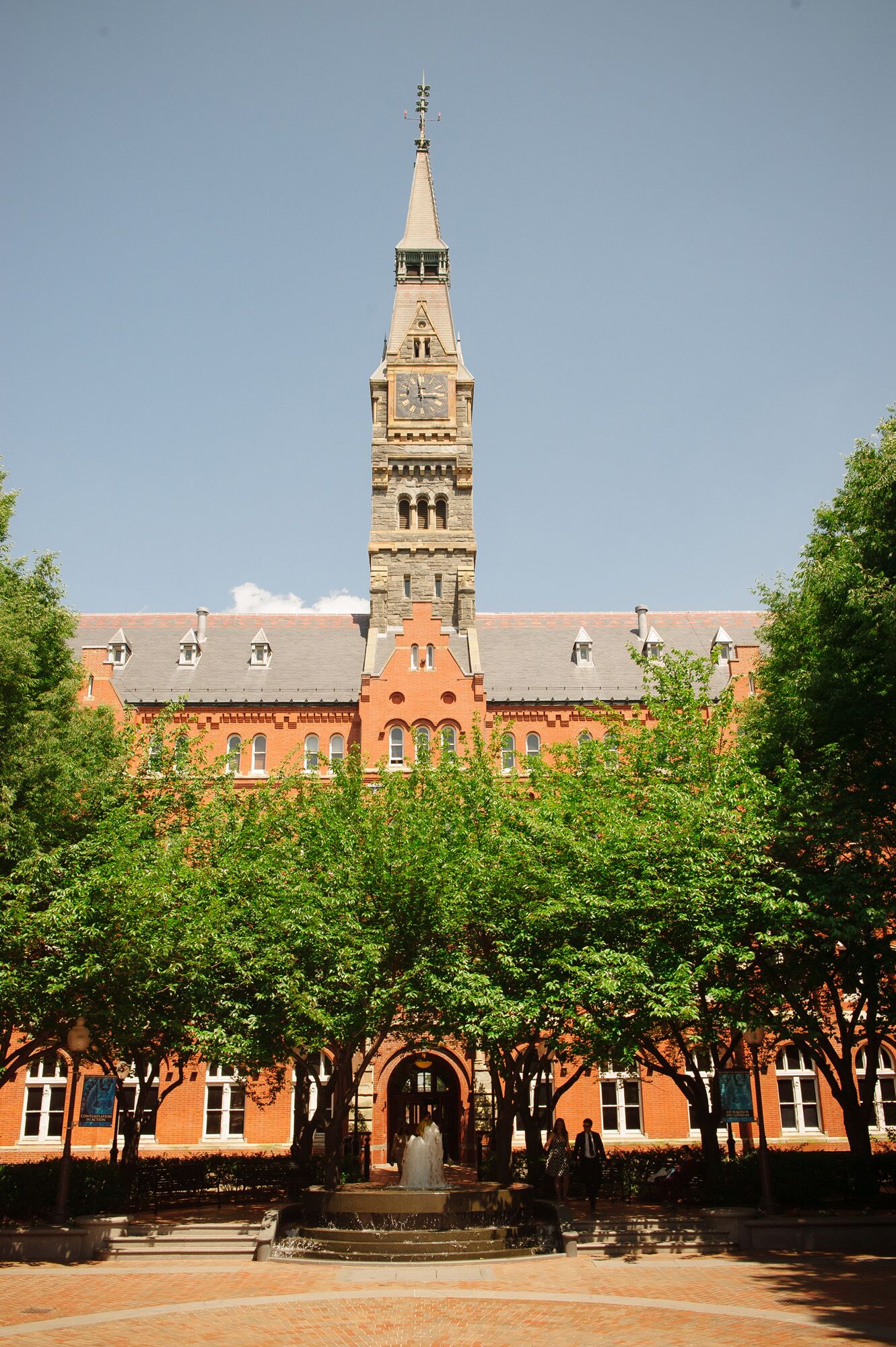 Ceremony at Dahlgren Chapel at Georgetown University