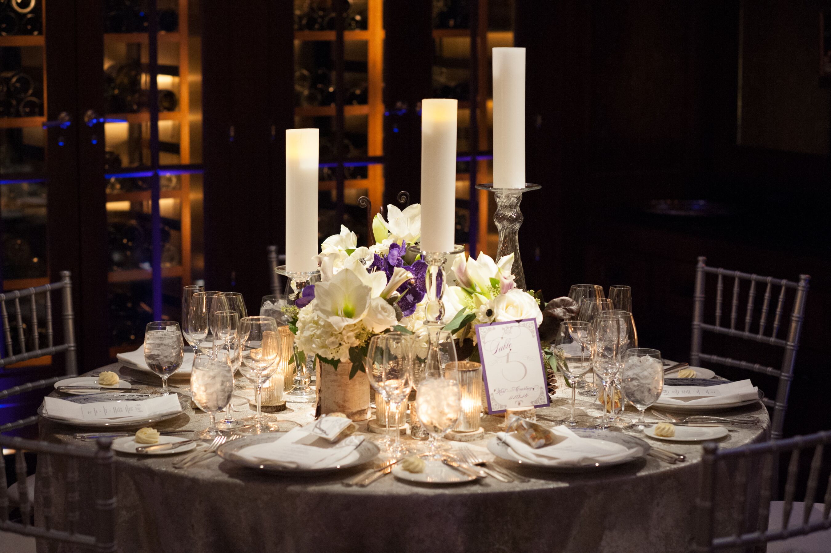 Romantic Reception Tablescapes