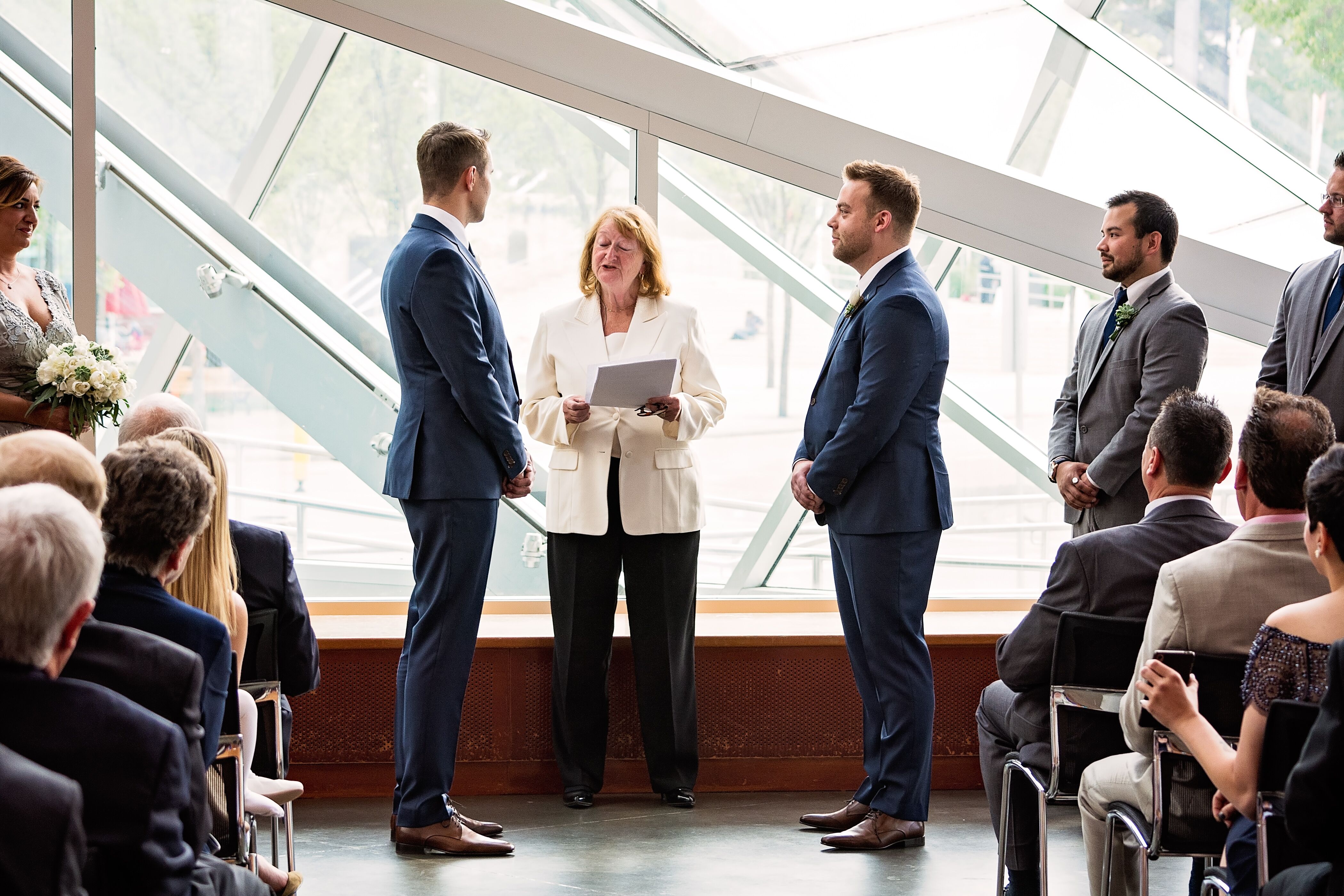 Open, Modern Ceremony at Art Gallery of Alberta