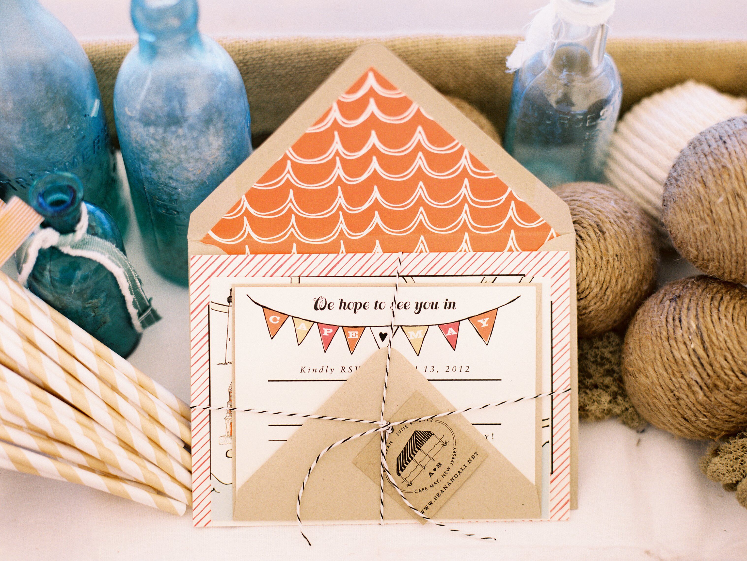Cute, Playful Wedding Invitation