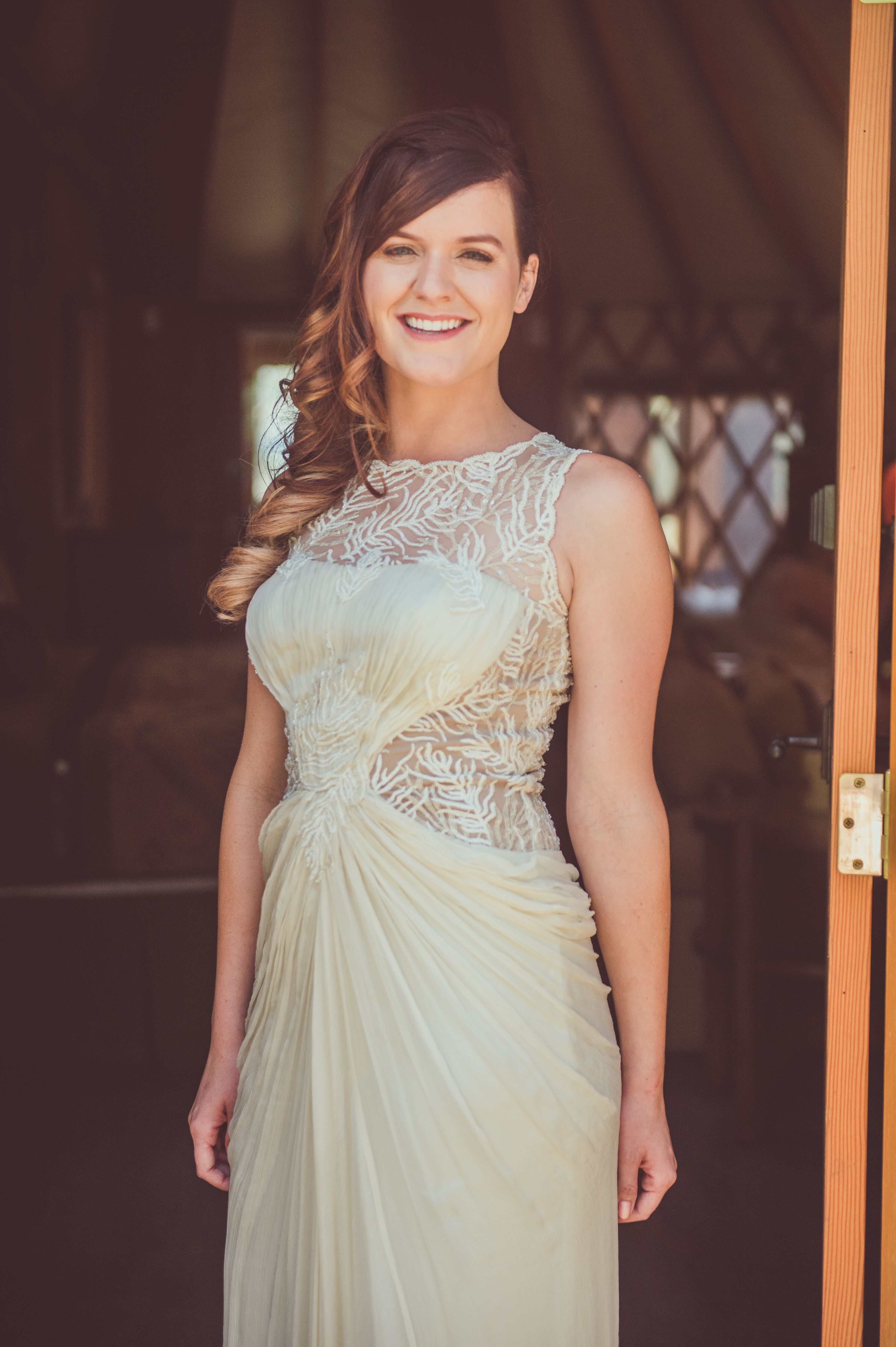 Utah Bride in Cypress Wedding Dress from BHLDN