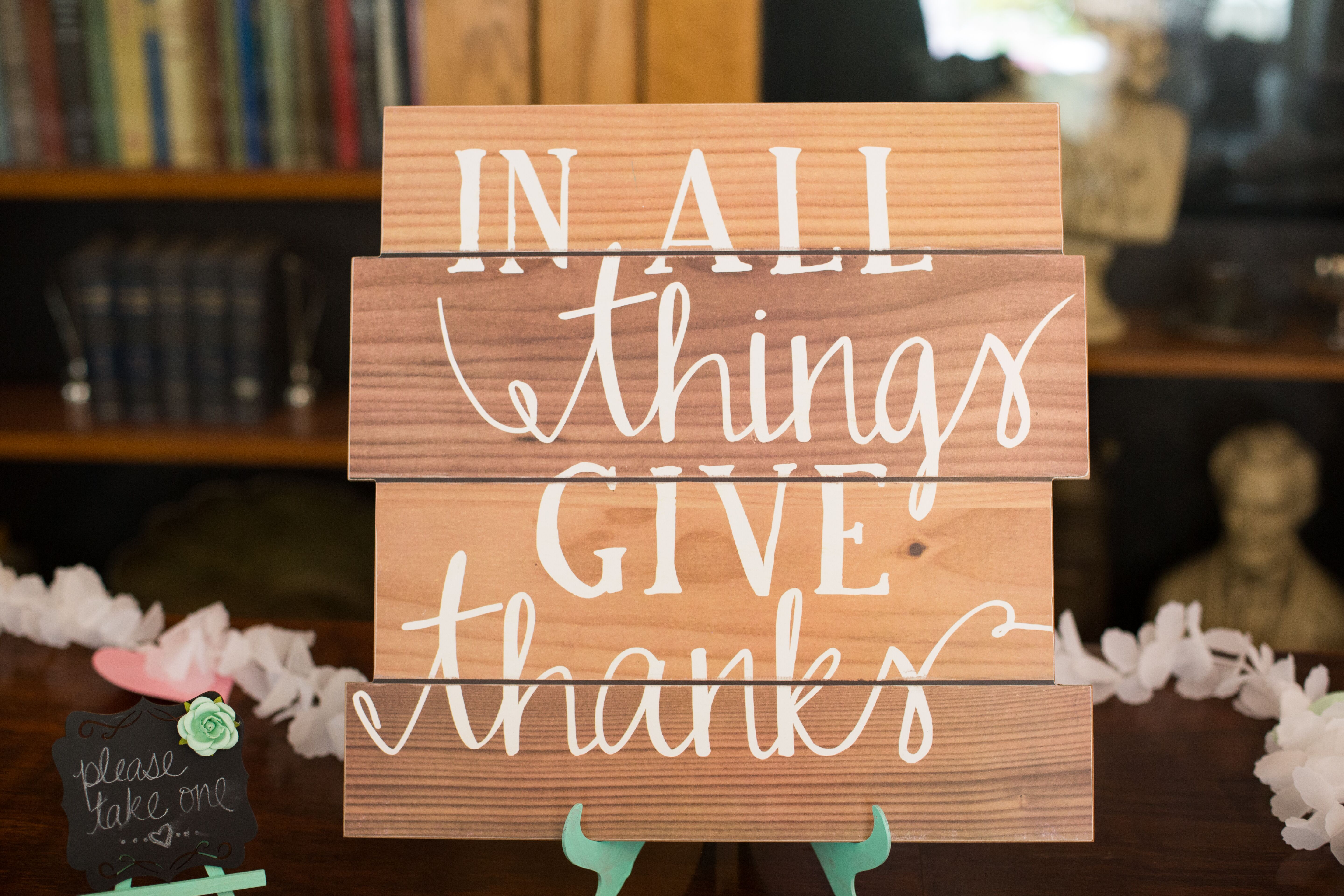 Wood Panel Wedding Sign