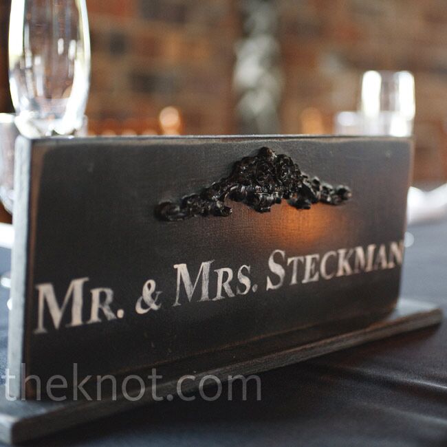 Personalized Head Table Sign