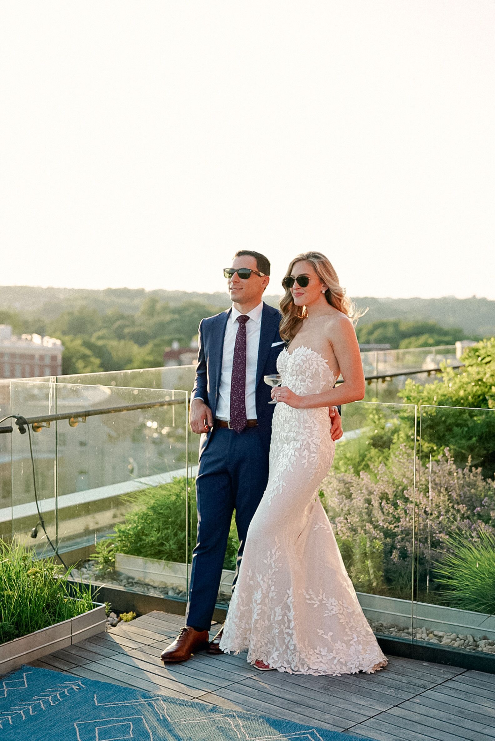 A Vibrant Fuchsia-and-Indigo Color Palette Wowed at This Wedding at The ...