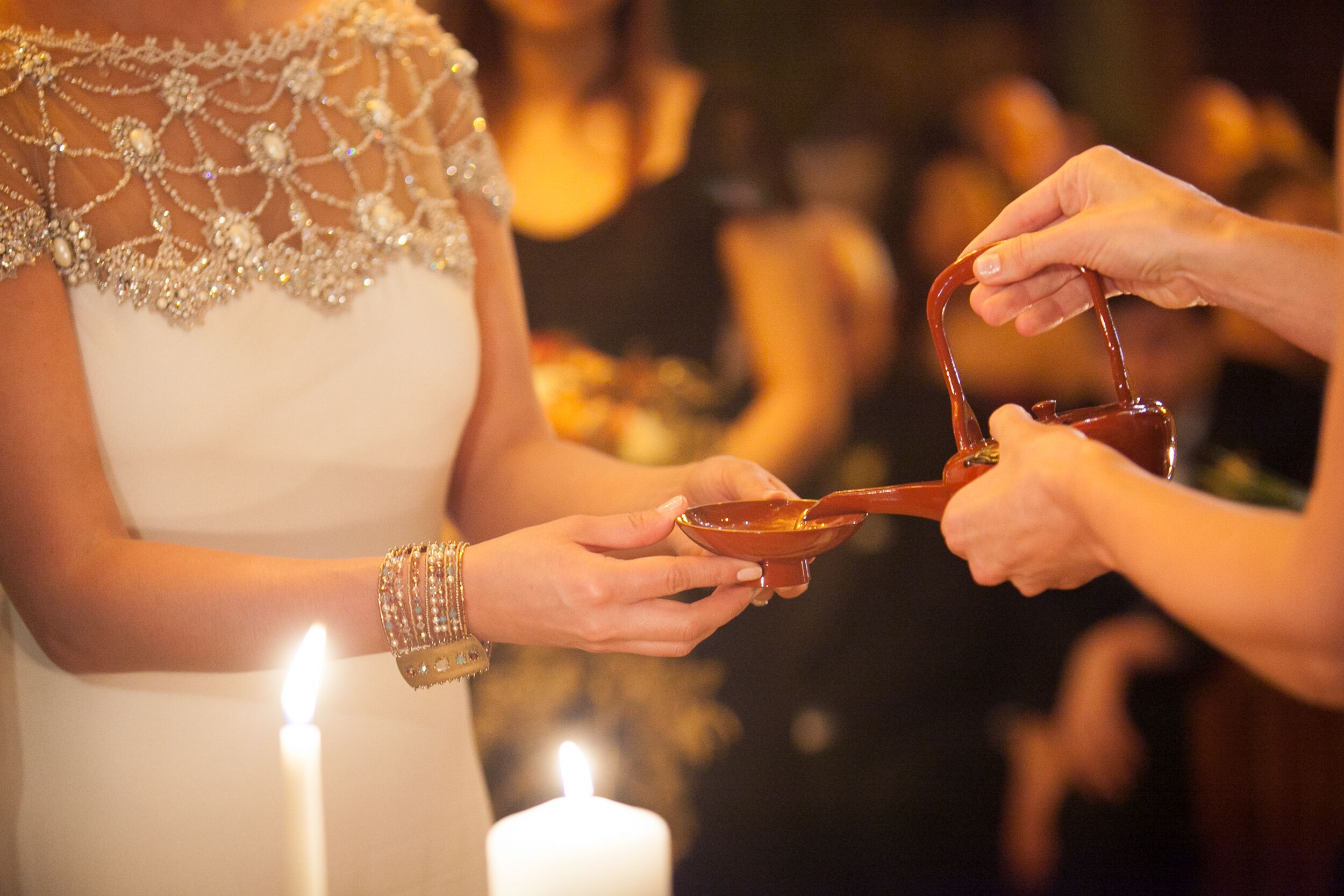 Buddhist Wedding Sake Ceremony