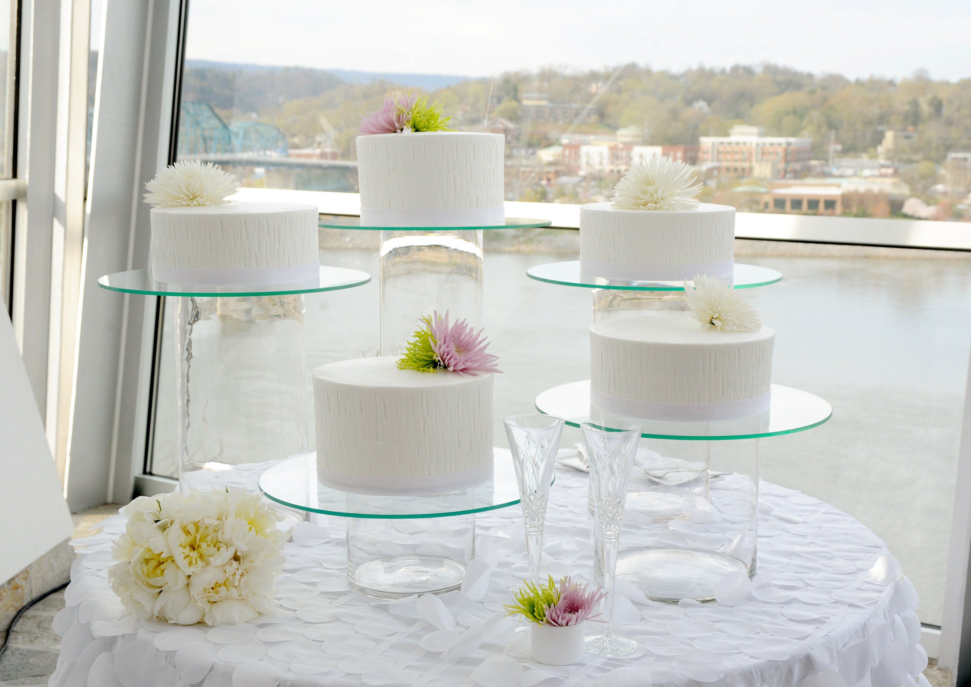 Textured Fondant Cakes