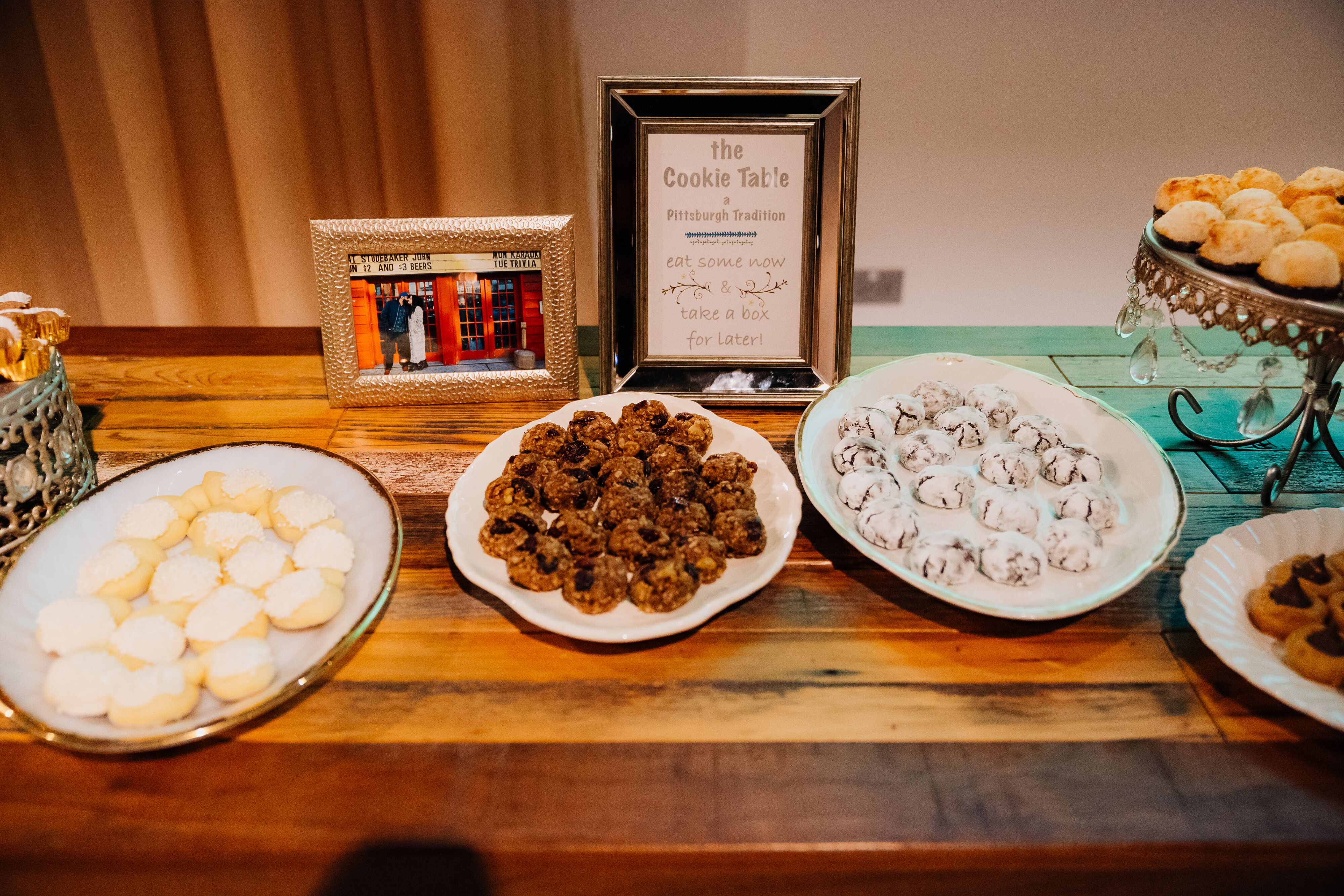 Dessert Table Set with Homemade Cookies