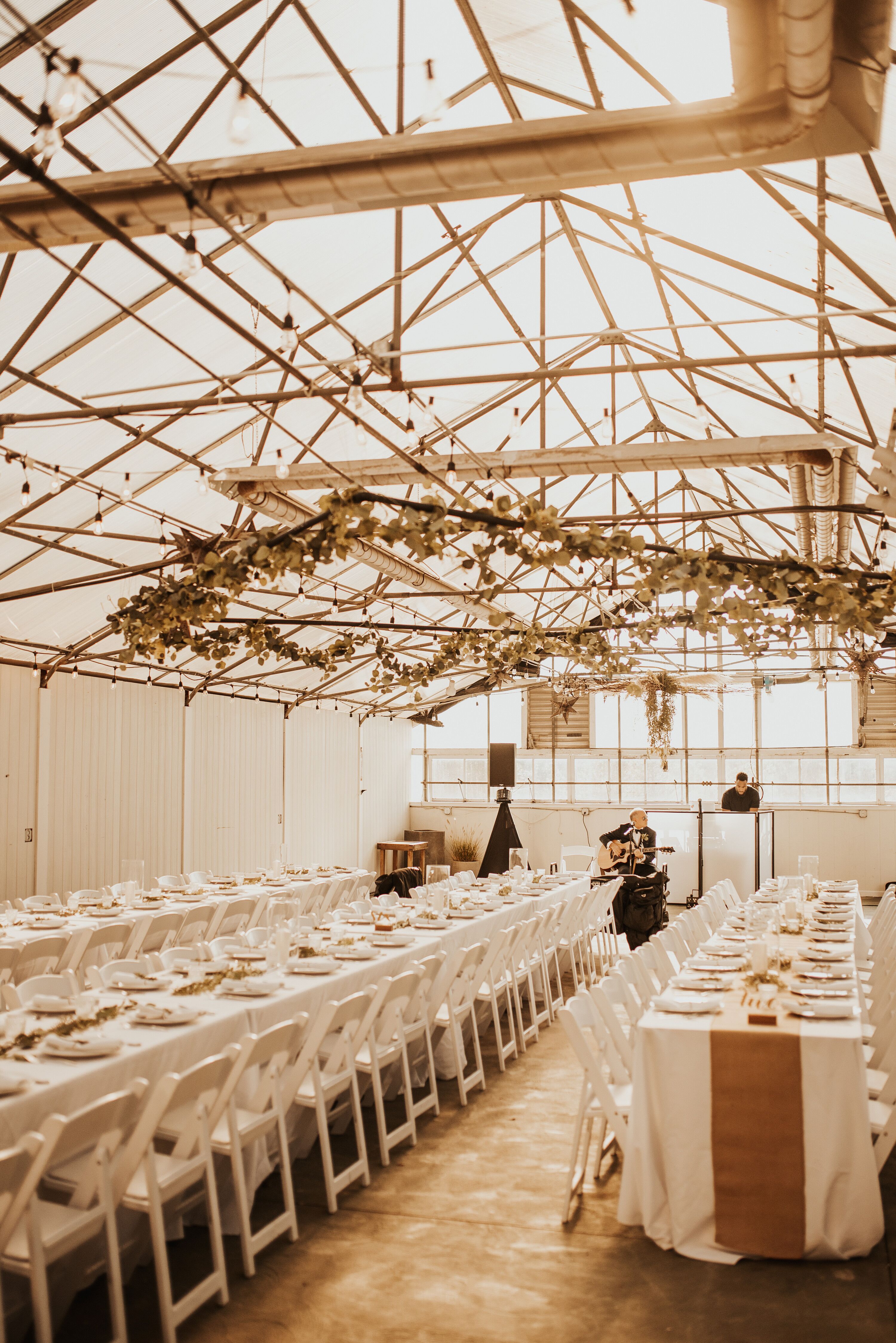 Bohemian Greenhouse Reception at Goldner Walsh in Pontiac, Michigan
