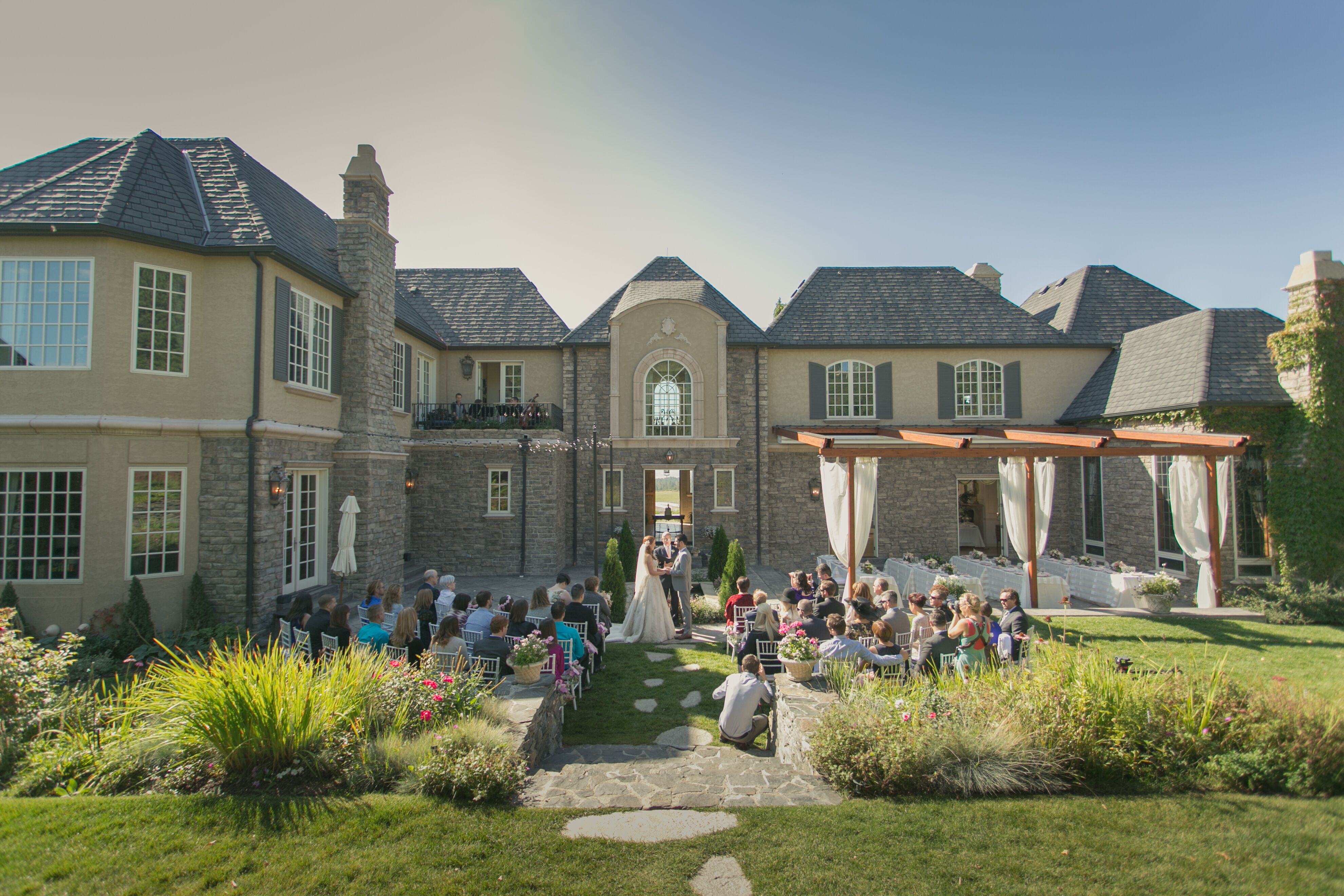 Castle Cliff Estate Traditional Outdoor Ceremony
