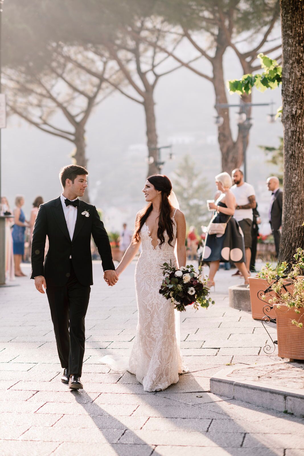 A Romantic Italian Gothic Wedding at Villa Cimbrone in Ravello, Italy