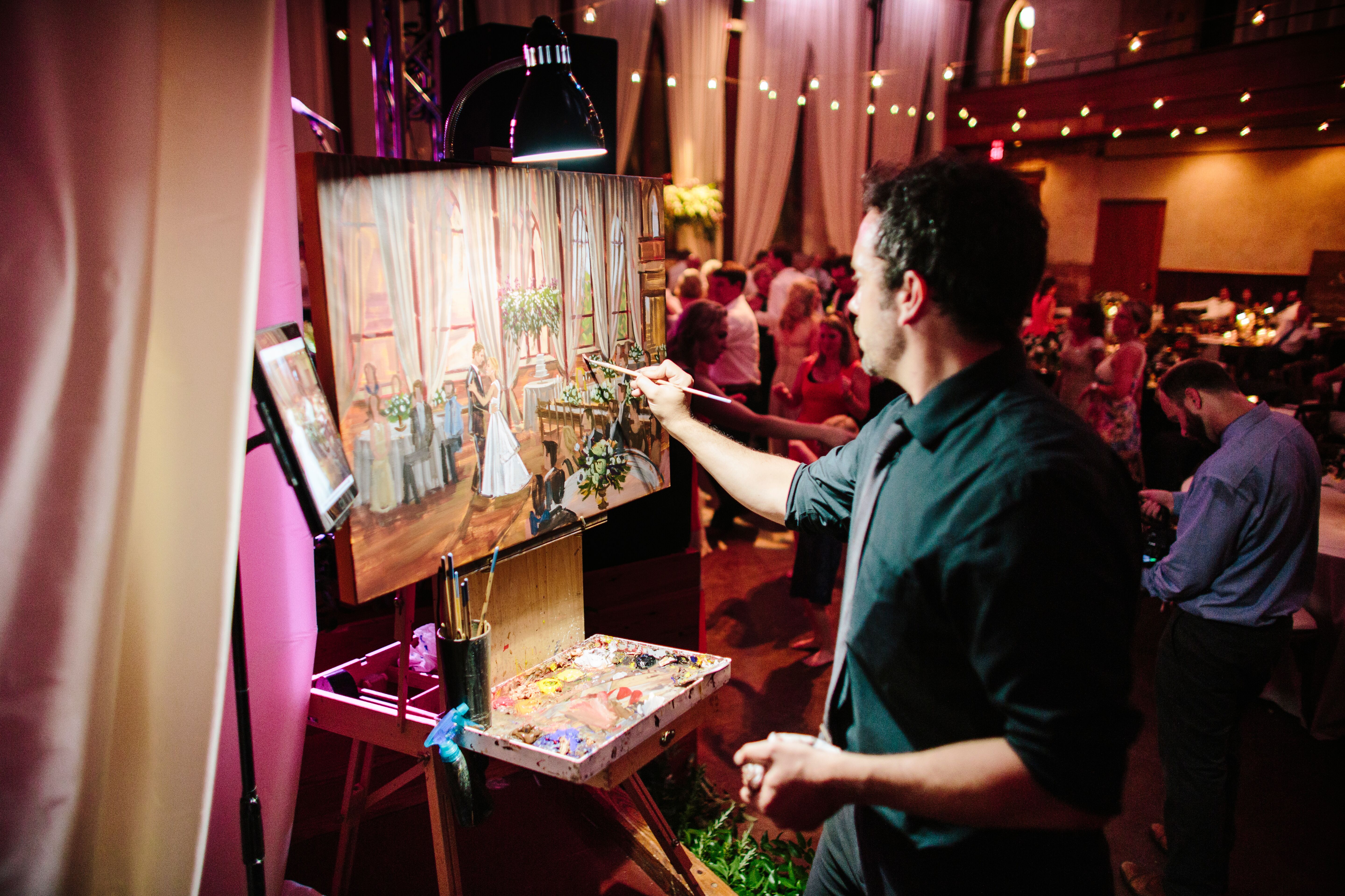 Live Painter Entertainer