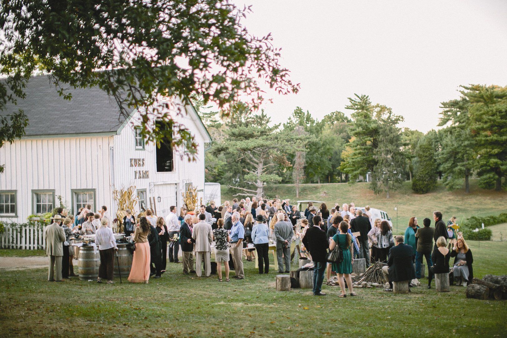 Rustic Outdoor Reception