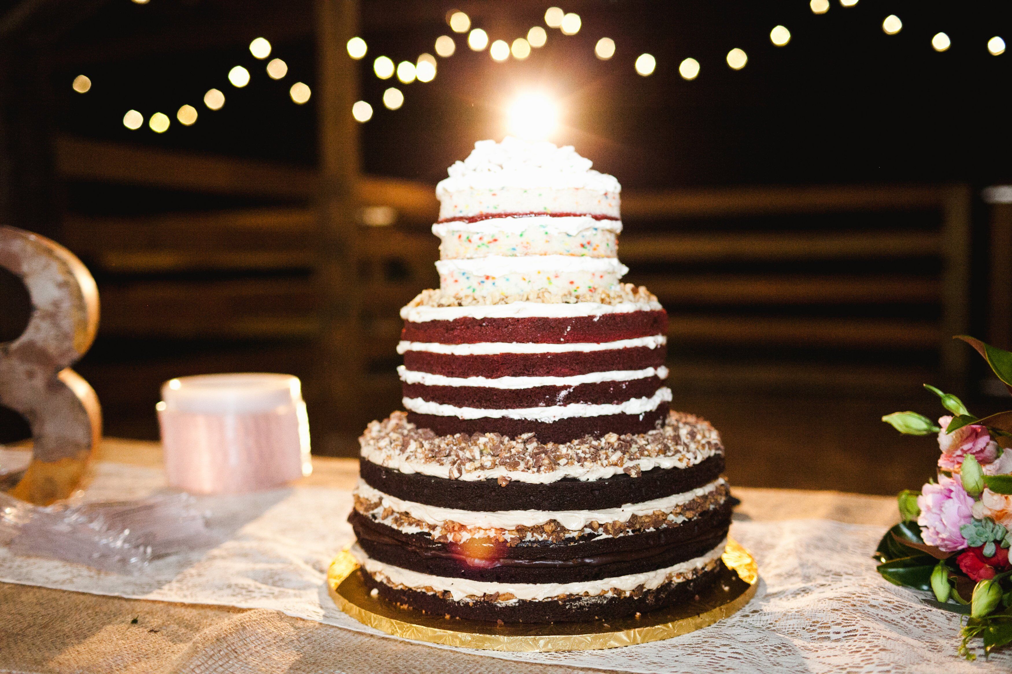 'Inside-Out' Groom's Cake