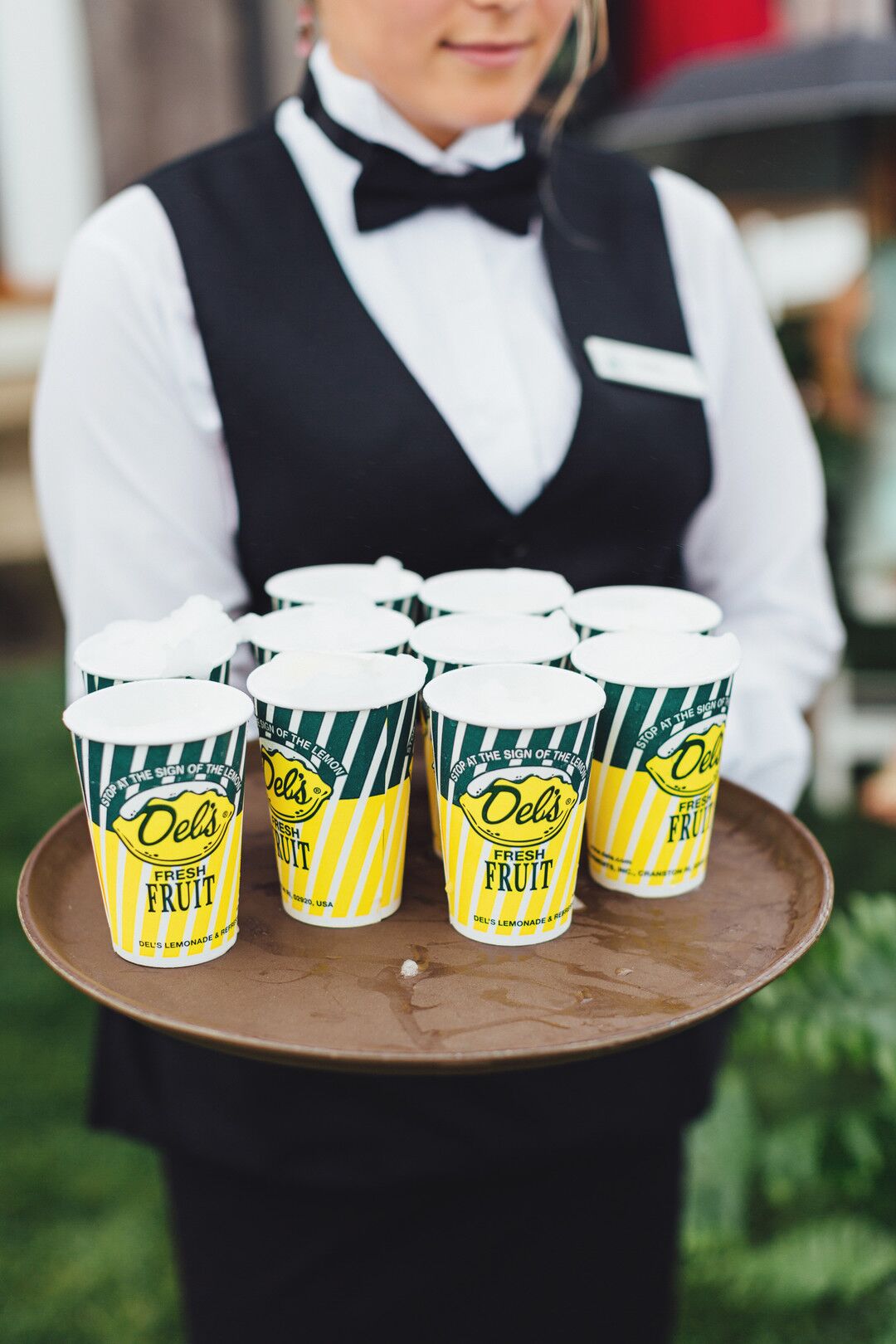 Local Lemonade Served on Trays