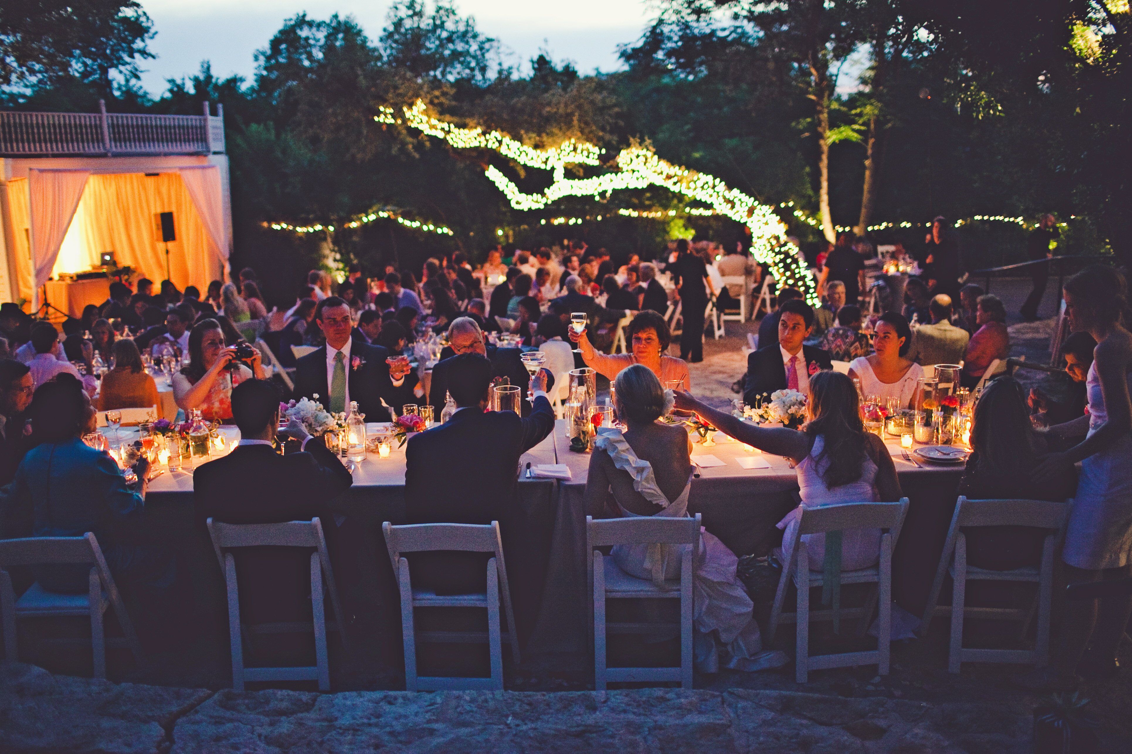 Evening Outdoor Reception