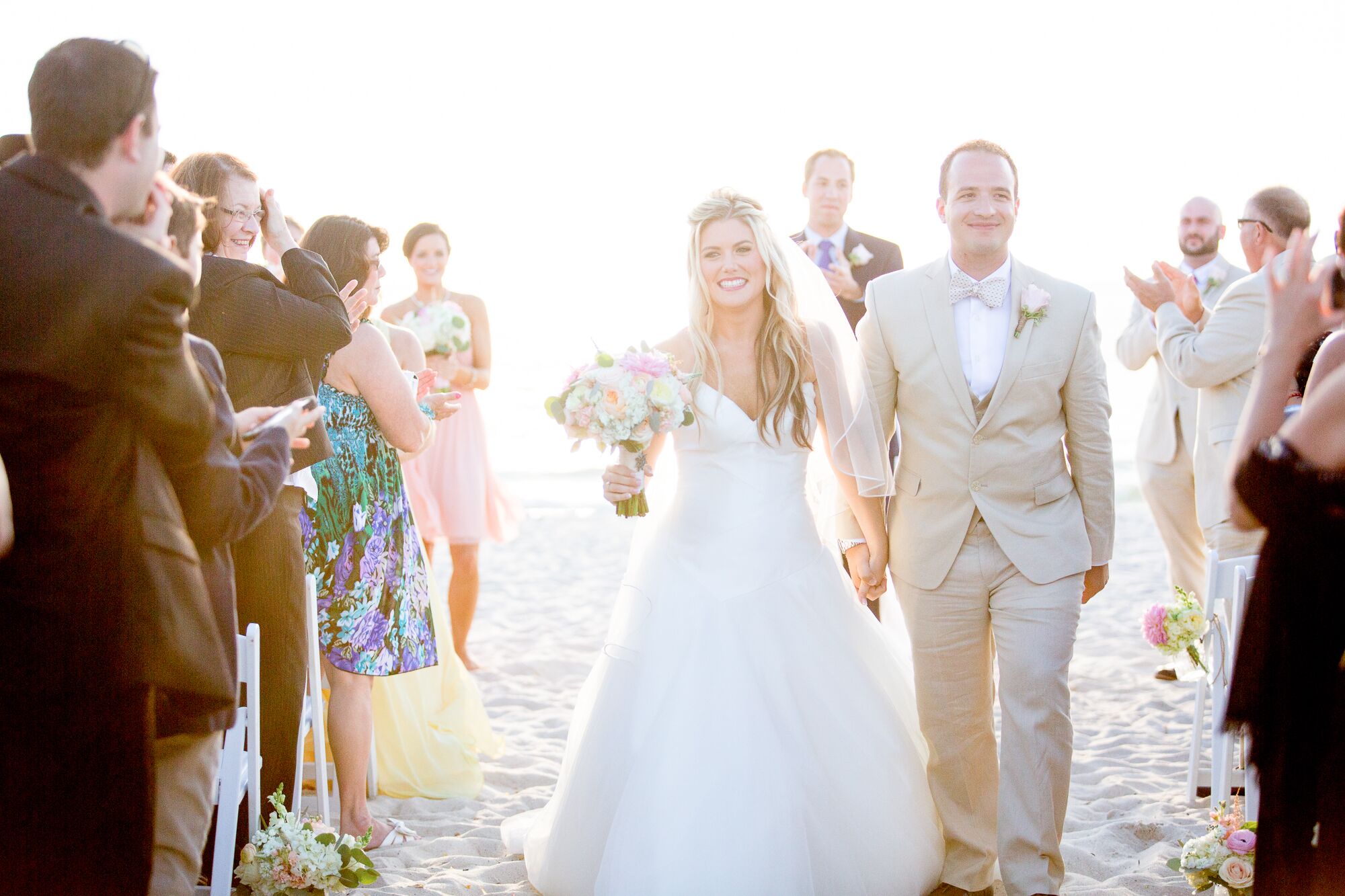 Strapless, A-Line Matthew Christopher Wedding Dress