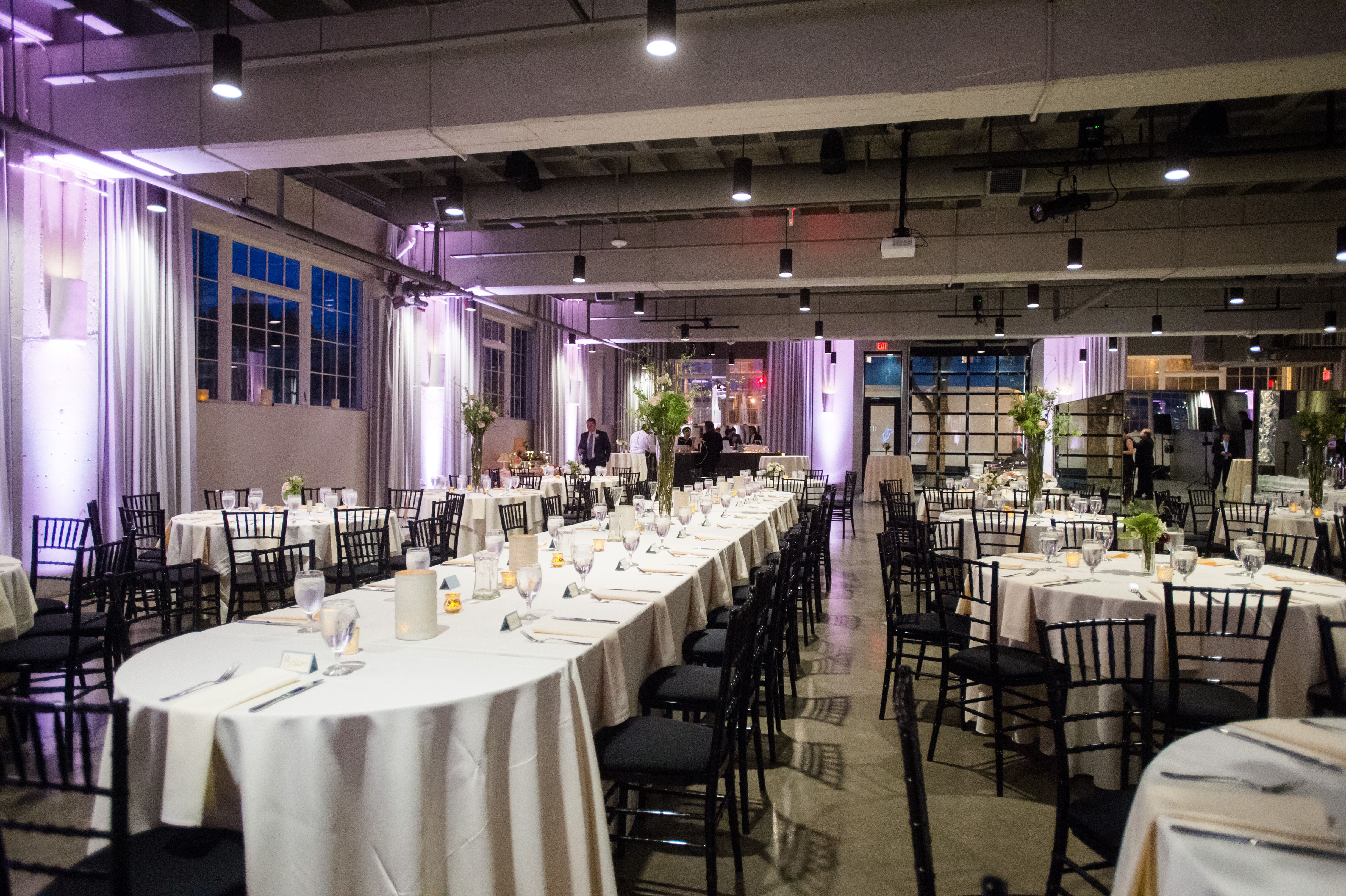 Loft Wedding Reception at Exchange Ballroom