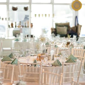 Turquoise Wedding Reception