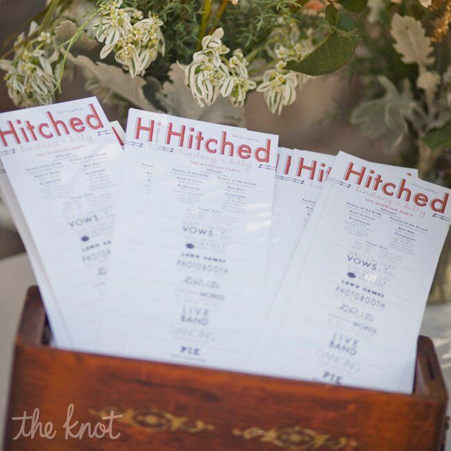 Antique Program Holder