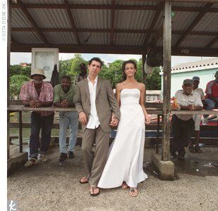 Stacey & Frank in St. Lucia, West Indies