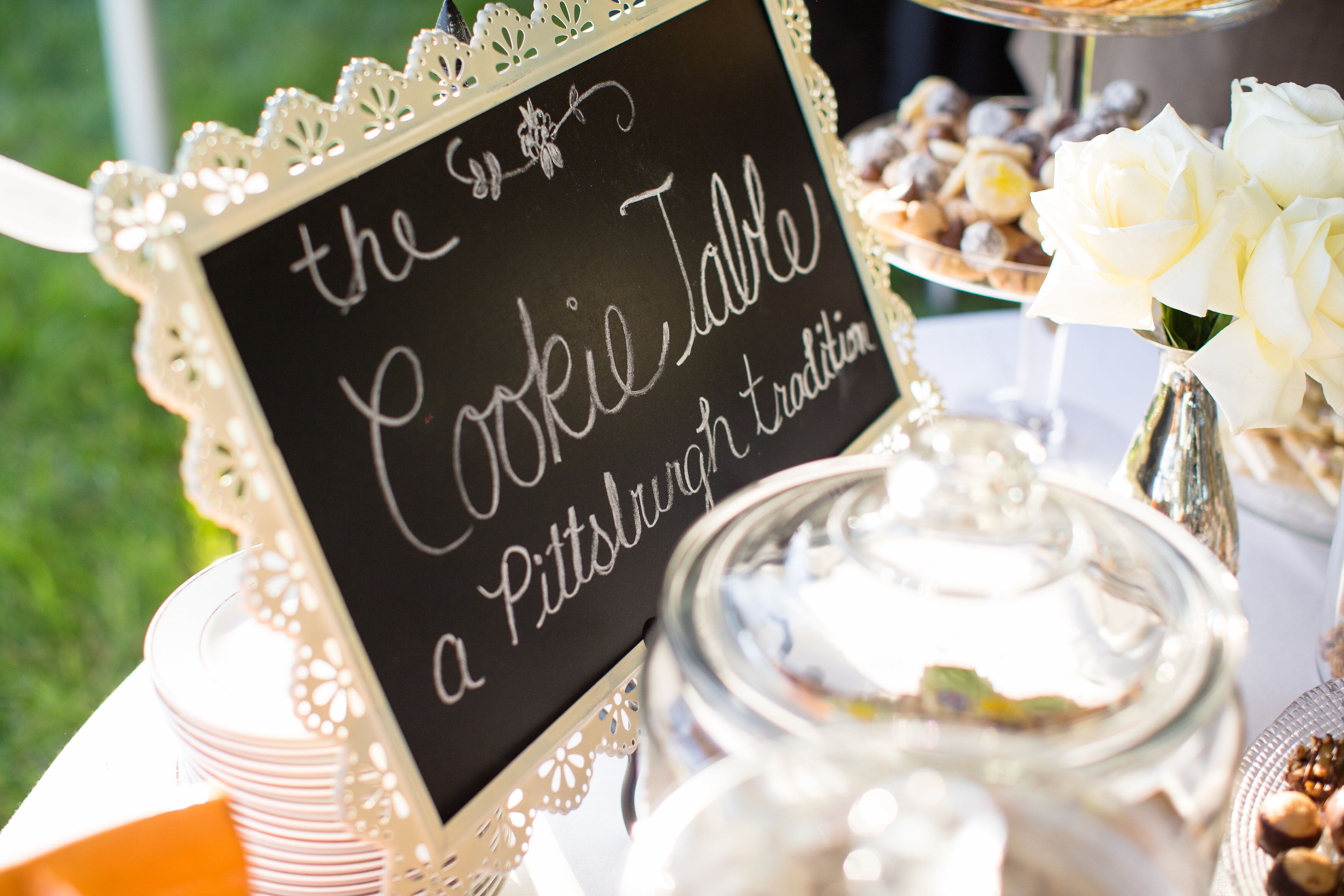 DIY Chalkboard Dessert Table Sign